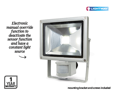 20W Outdoor LED Sensor Light - Aldi - Australia - Specials archive
