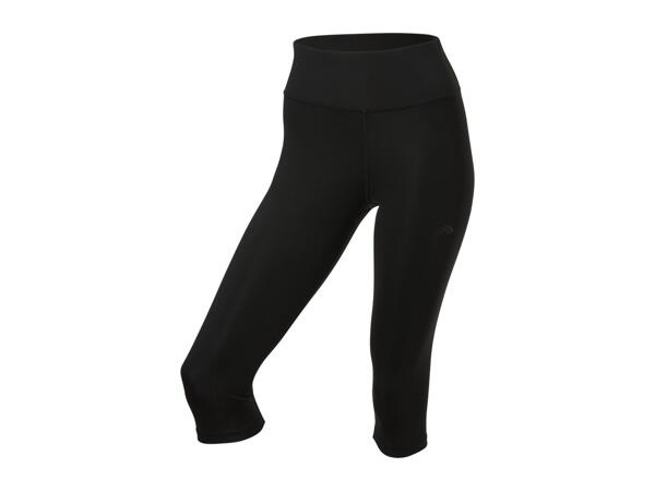 Crivit Ladies' Black Cropped Sports Leggings - Lidl - Great Britain ...