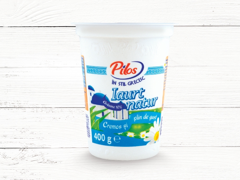 Iaurt natur, 10% grăsime - Lidl - România - Promoții arhiva