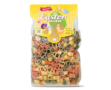 Reggano Easter Shaped Pasta - Aldi - US - Specials archive