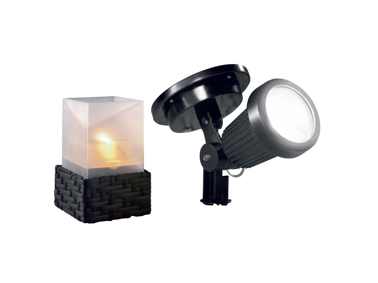 LIVARNO LUX LED Solar Lamp or Spotlight - Lidl - Great Britain ...