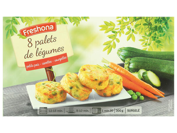 8 galettes de légumes - Lidl - France - Archive des offres promotionnelles