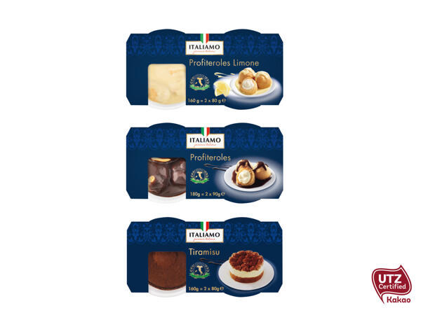 Tiramisu, Profiteroles - Lidl - Sverige - Specials archive