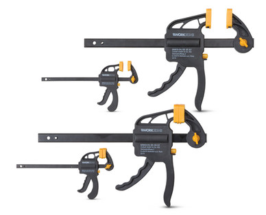 WORKZONE Quick Ratcheting Bar Clamps - Aldi - US - Specials archive