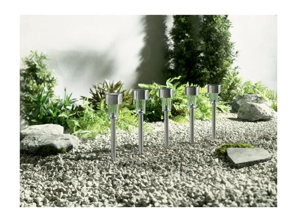 Livarno Home LED Solar Lights - 5 pack - Lidl - Great Britain ...