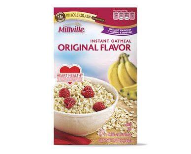 Millville Instant Oatmeal - Aldi - US - Specials archive