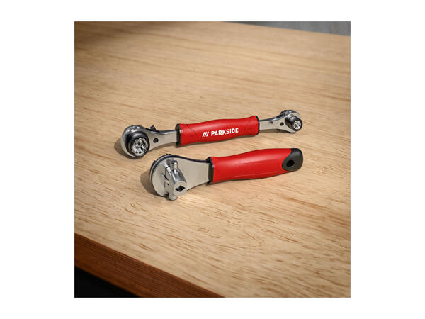 Parkside 8-in-1 Ratchet Wrench / Multi- Functional Ratchet - Lidl ...