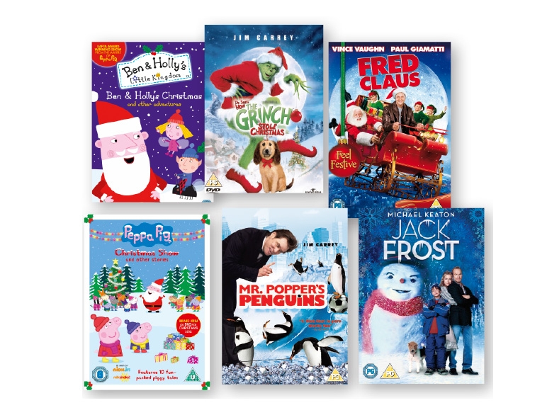 Festive DVDs - Lidl - Northern Ireland - Specials archive