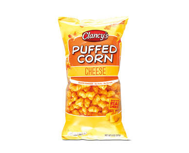 Clancy's Butter or Cheese Puffed Corn - Aldi - US - Specials archive