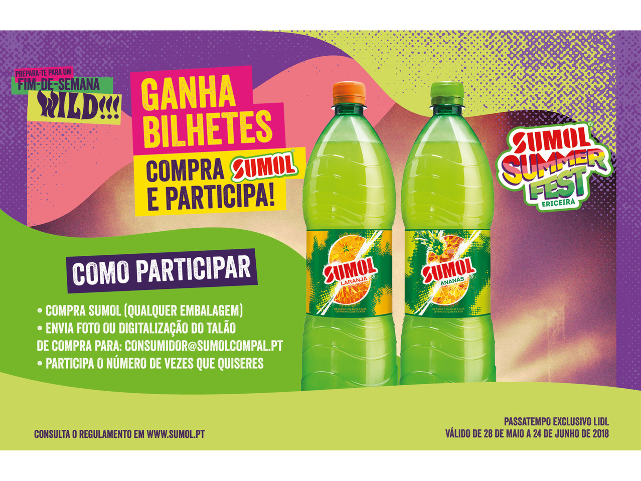 SUMOL(R) Refrigerante de Laranja / Ananás - Lidl - Portugal - Specials ...