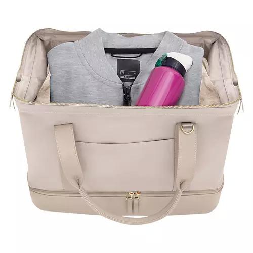 Weekender Bag, Beige - Aldi - US - Specials archive