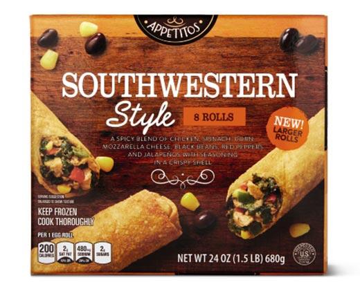 Appetitos Southwestern or Green Chile Rolls - Aldi - US - Specials archive