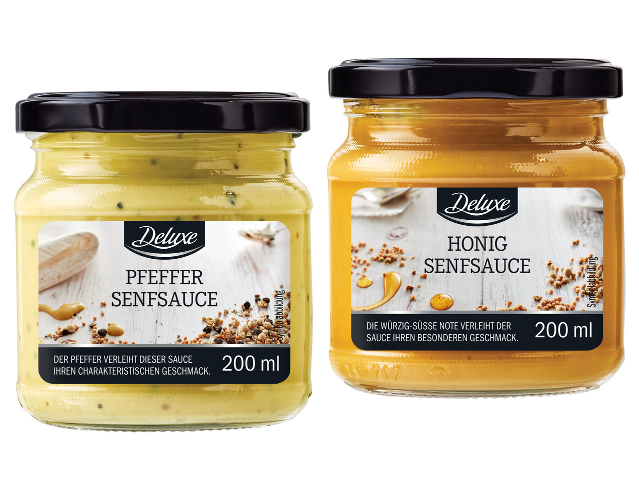 DELUXE Senf-Saucen - Lidl - Österreich - Archiv Werbeangebote