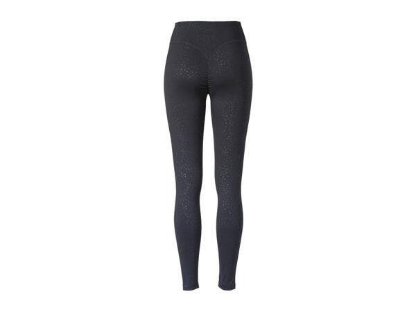CRIVIT Ladies' Black Premium Sports Leggings With Animal Print - Lidl ...