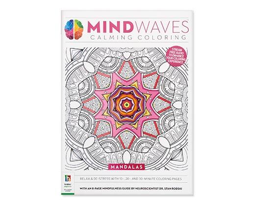 Hinkler Mindwaves Calming Coloring - Aldi - US - Specials archive
