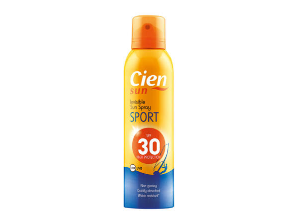 Cien Invisible Sun Spray Sport SPF 30 - Lidl - Great Britain - Specials ...