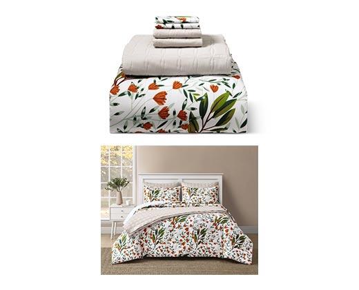 Huntington Home 6-Piece Comforter and Coverlet Set - Aldi - US ...