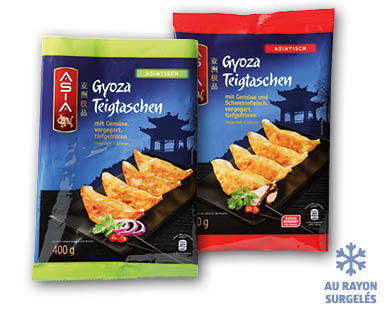 Raviolis gyoza - Aldi - Suisse - Archive des offres promotionnelles