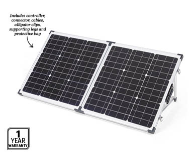 80W Folding Solar Panel - Aldi - Australia - Specials archive
