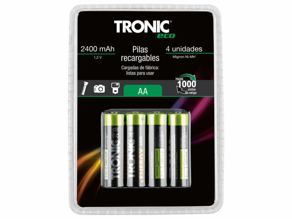 Tronic(R) Pilhas Recarregáveis - Lidl - Portugal - Specials archive
