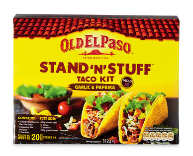 Stand 'n' Stuff Taco Kit - Aldi - Great Britain - Specials archive