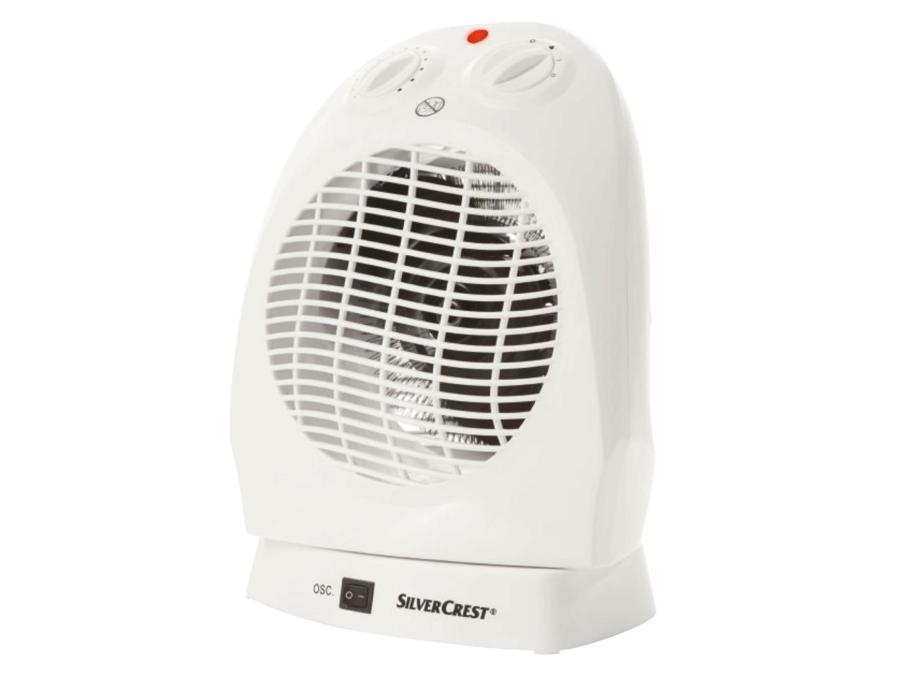 SILVERCREST 2000W Rotating Fan Heater - Lidl - Ireland - Specials archive
