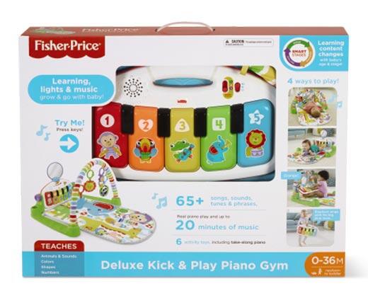 Fisher-Price Kick & Play Piano Gym - Aldi - US - Specials archive
