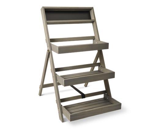 Belavi 3-Tier Wooden Plant Shelves - Aldi - US - Specials archive