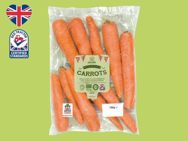 Oaklands Organic British Carrots - Lidl - Great Britain - Specials archive