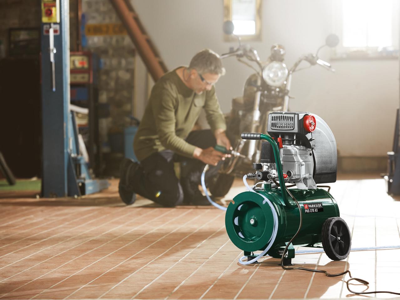 PARKSIDE 2.5HP 24L Compressor - Lidl - Ireland - Specials archive