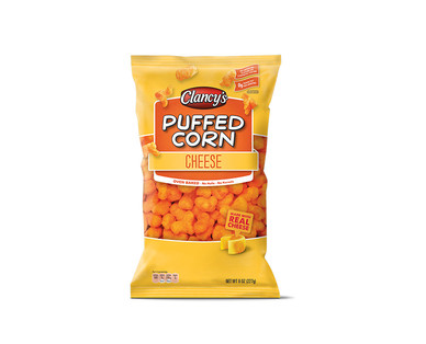 Clancy's Butter or Cheese Puffed Corn - Aldi - US - Specials archive