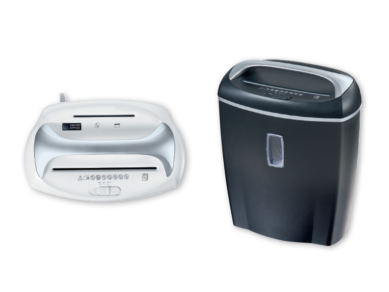 UNITED OFFICE Cross Cut Shredder - Lidl - Northern Ireland - Specials ...