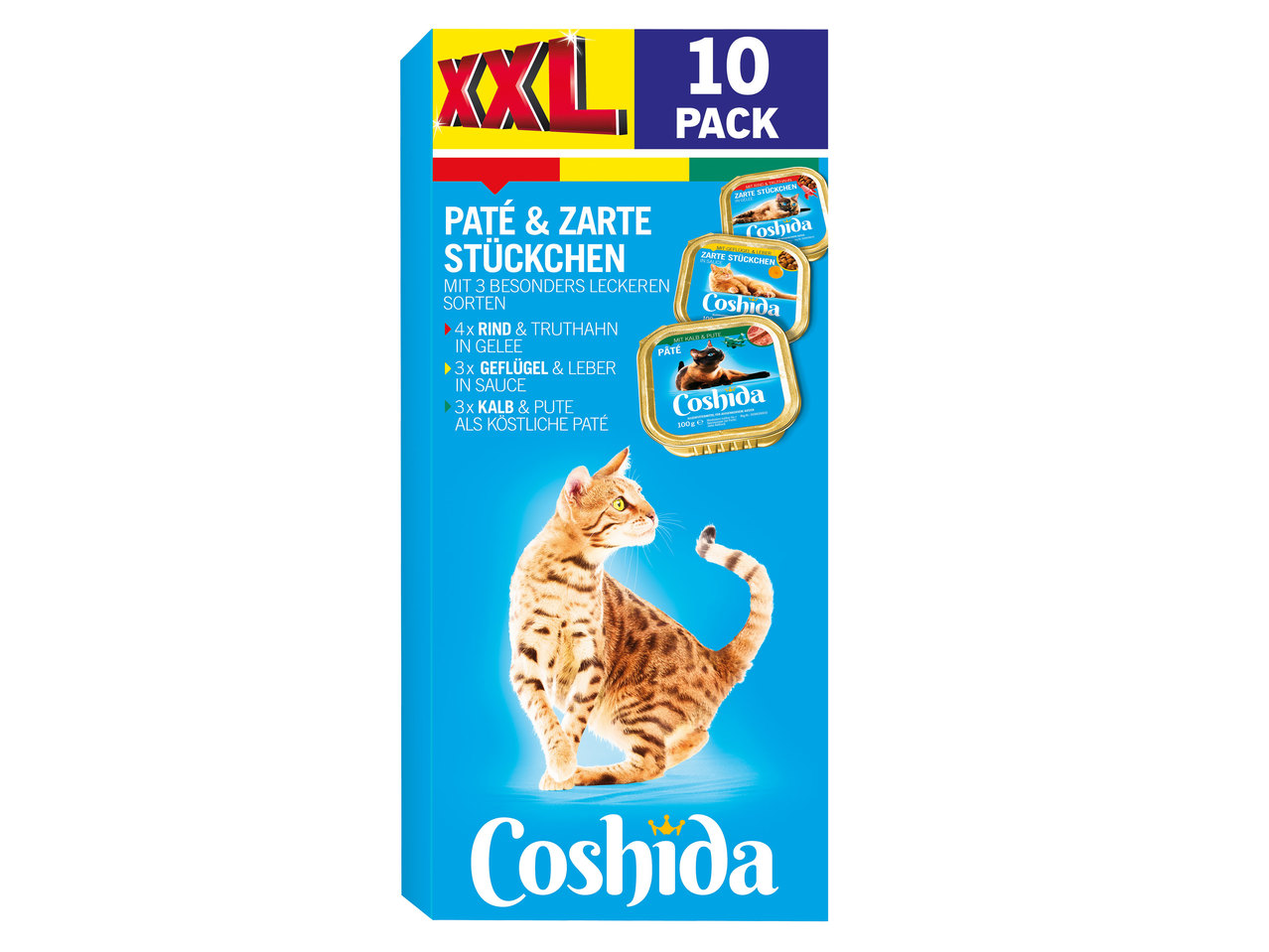 COSHIDA Katzennassnahrung - Lidl - Österreich - Archiv Werbeangebote