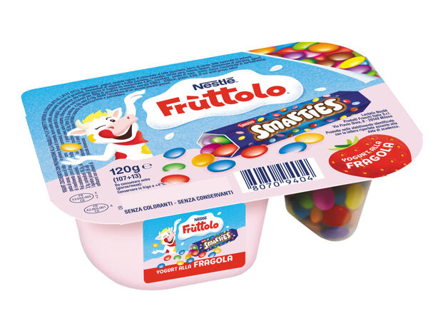 "Fruttolo" Yoghurt with Smarties - Lidl - Malta - Specials archive