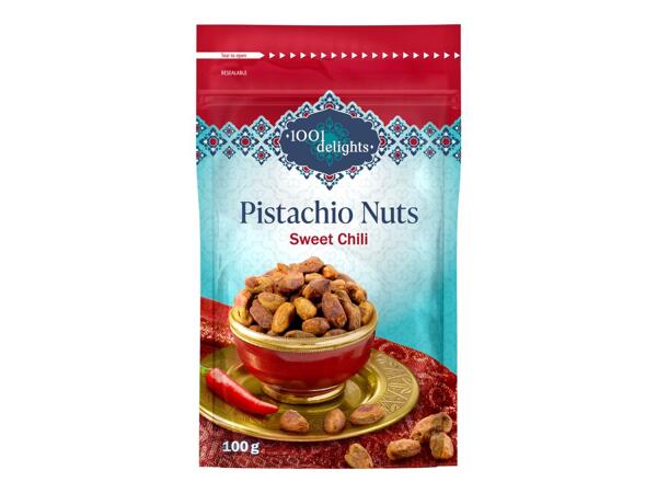 1001 Delights Sweet Chilli Pistachio Nuts - Lidl - Great Britain ...