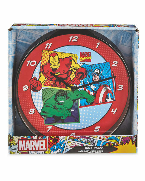 Children's Avengers Wall Clock - Aldi - Great Britain - Specials archive