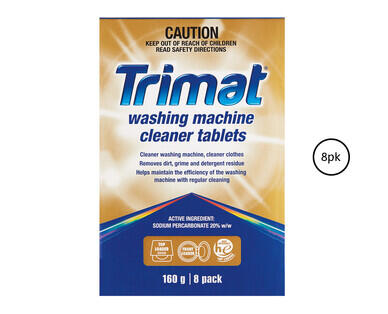 Trimat Washing Machine Cleaner Tablets 8pk - Aldi - Australia ...