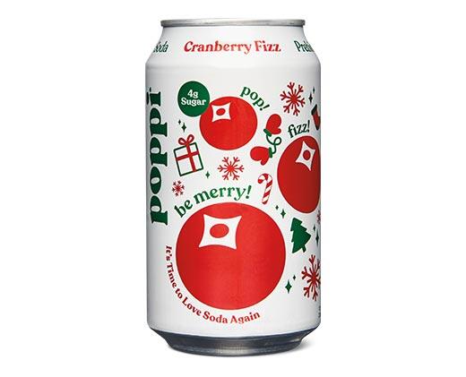 Poppi Holiday Edition Cranberry Fizz - Aldi - US - Specials archive