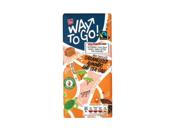 Way To Go! Salted Caramel Chocolate - Lidl - Great Britain - Specials ...