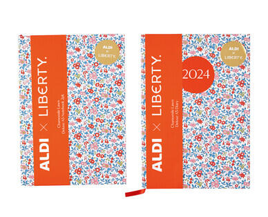 Liberty Notebook or Premium Diary - Aldi - Australia - Specials archive