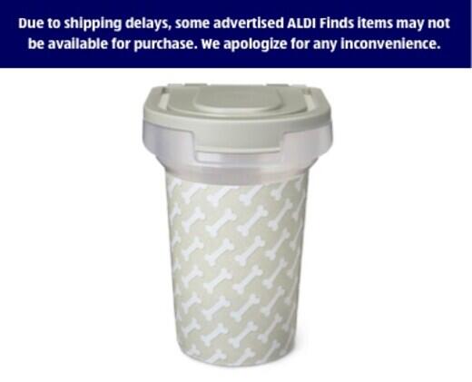 Heart to Tail 15-Lb. Pet Food Container - Aldi - US - Specials archive