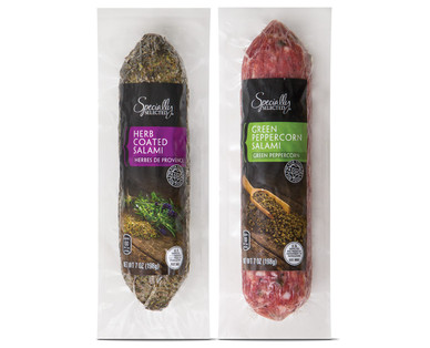 Specially Selected Flavored Salami - Aldi - US - Specials archive