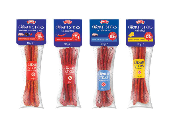 Cârnați sticks - Lidl - România - Promoții arhiva
