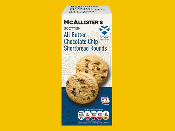McAllister's All Butter Shortbread Rounds - Lidl - Great Britain ...