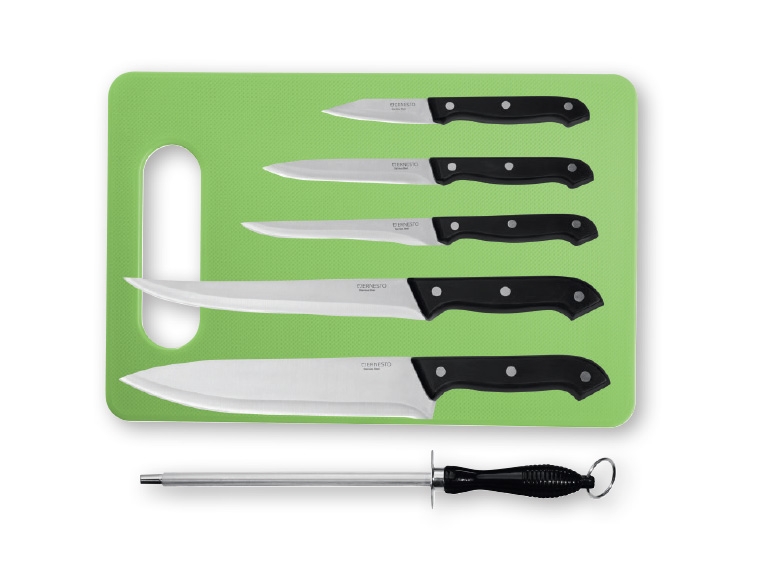 ERNESTO Stainless Steel Knife Set - Lidl - Northern Ireland - Specials ...
