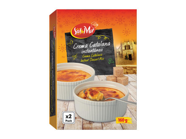 Sol & Mar Crema Catalana Instant Dessert Mix - Lidl - Great Britain ...