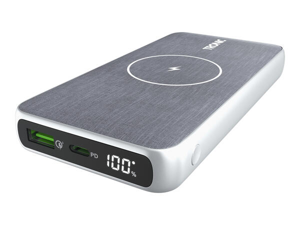 Tronic 10,000mAh Qi(R) Power Bank - Lidl - Great Britain - Specials archive