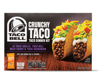 Taco Bell Hard or Soft Taco Dinner Kit - Aldi - US - Specials archive