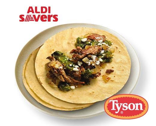 Tyson Fresh Beef Street Taco Kit - Aldi — USA - Specials archive