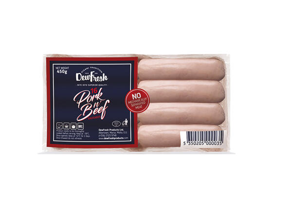 Pork n' beef 16 Sausages - Lidl - Malta - Specials archive